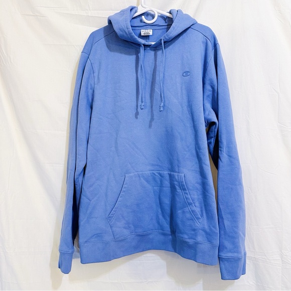 Champion | Tops | Champion Light Powder Blue Hoodie | Poshmark